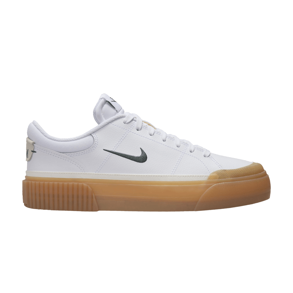 (Women) Nike Court Legacy Lift 'White Vintage Green Gum' FV5526-100 ...
