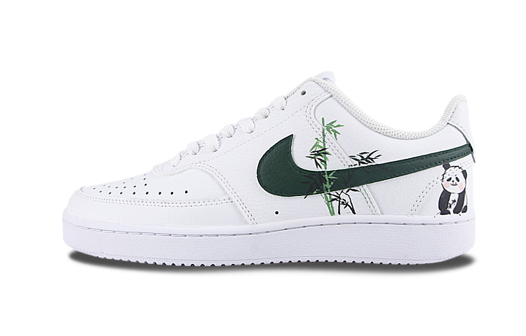 (Women) Nike Court Vision 1 Low 'Panda Floral' CD5434-100-450542 ...