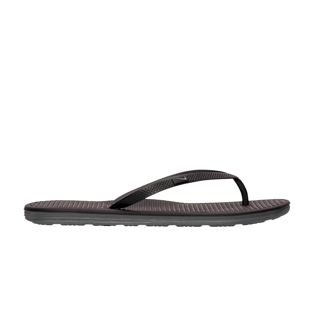 (Women) Nike Solarsoft Thong 2 'Black' 488161‑010 - 488161-010 - Novelship