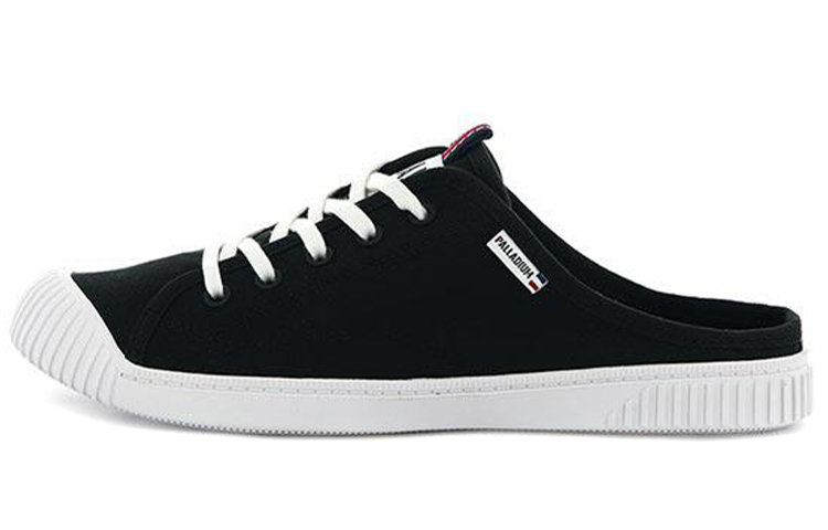 (Women) Palladium Easy Mule 'Black Canvas' 96660-008-M - 96660-008-M ...