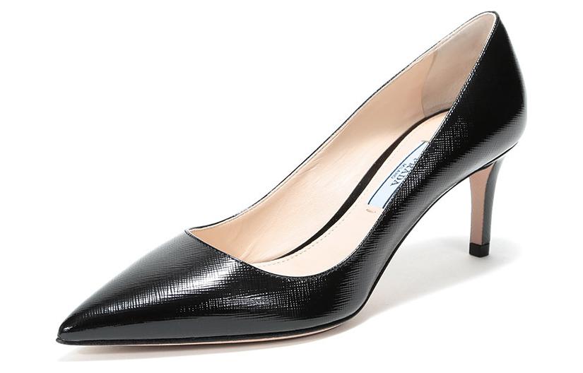 (Women) Prada Leather High Heels 'Simple Comfort' 1I834I_008_F0002_065 ...