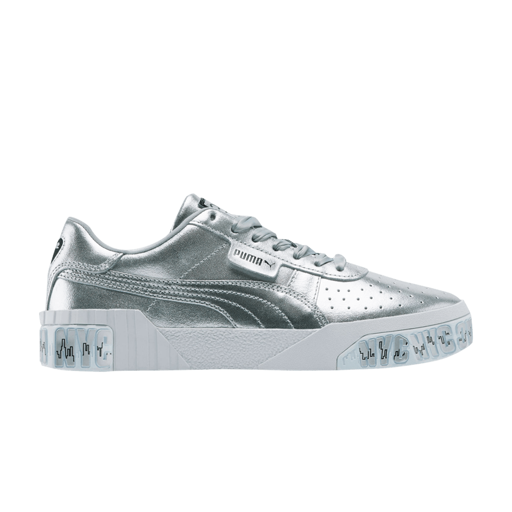 (Women) Puma Cali Silver NYC 'Skyline Print' 372967-01 - 372967-01 ...