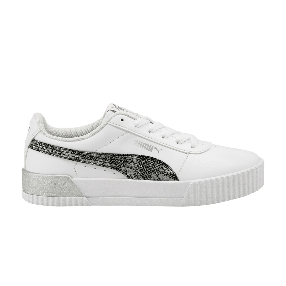 (Women) Puma Carina Untamed 'Snakeskin ‑ White' 375959‑01 - 375959-01 ...