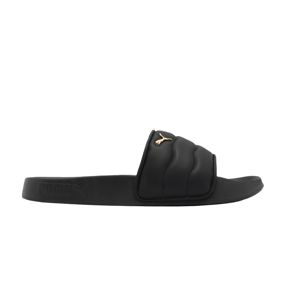(Women) Puma Leadcat 2.0 Puffy Slide 'Black' 389557‑01 - 389557-01 ...