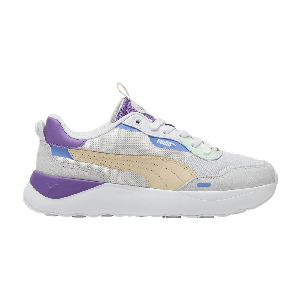(Women) Puma Runtamed Platform 'Silver Mist Ultraviolet' 392324-11 ...