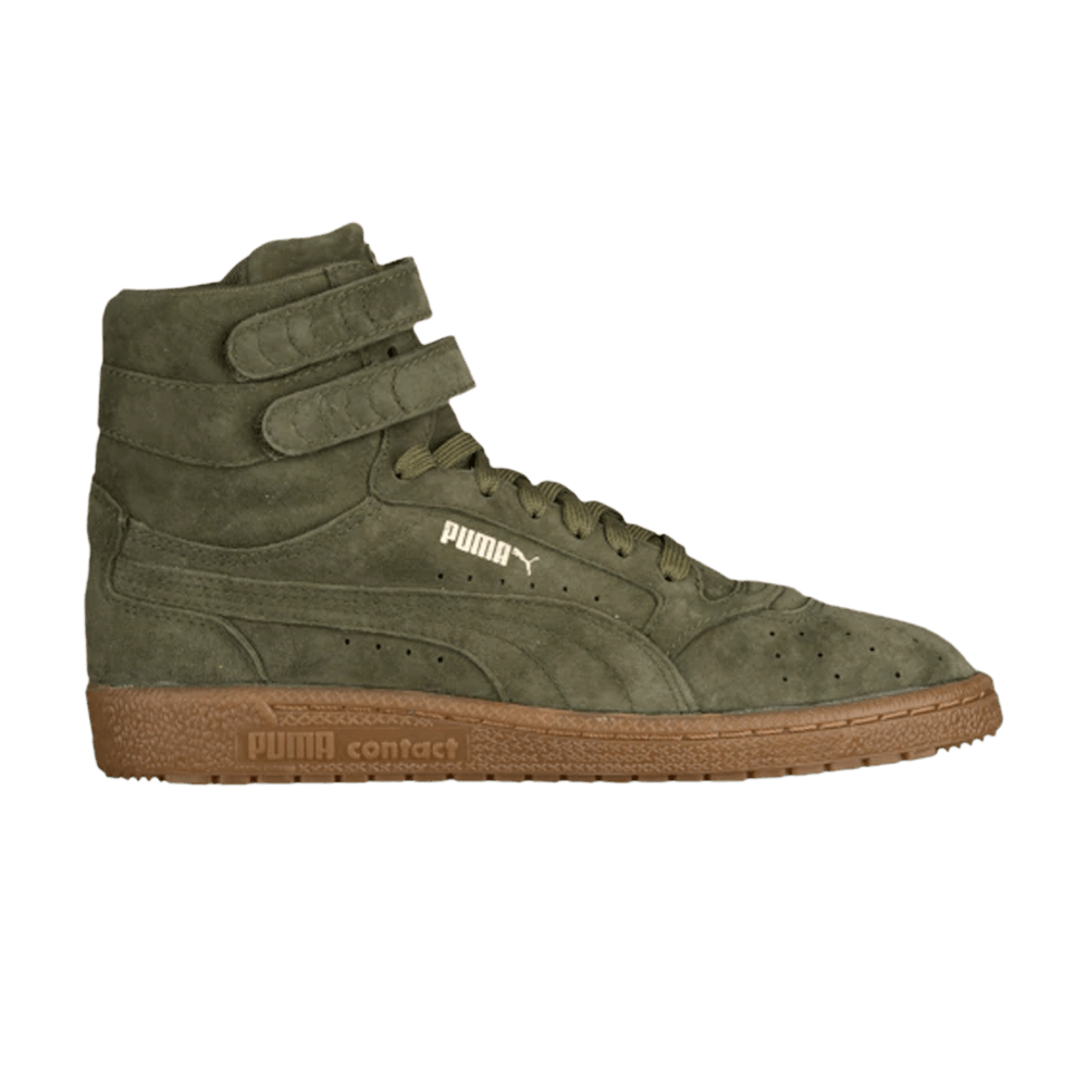 (Women) Puma Sky 2 High Nubuck 'Burnt Olive' 364395-02 - 364395-02 ...