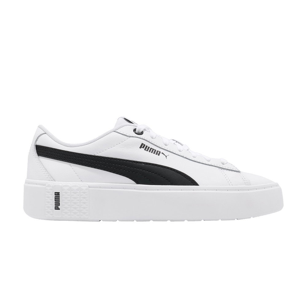 (Women) Puma Smash Platform V2 L 'White Black' 373035-02 - 373035-02 ...