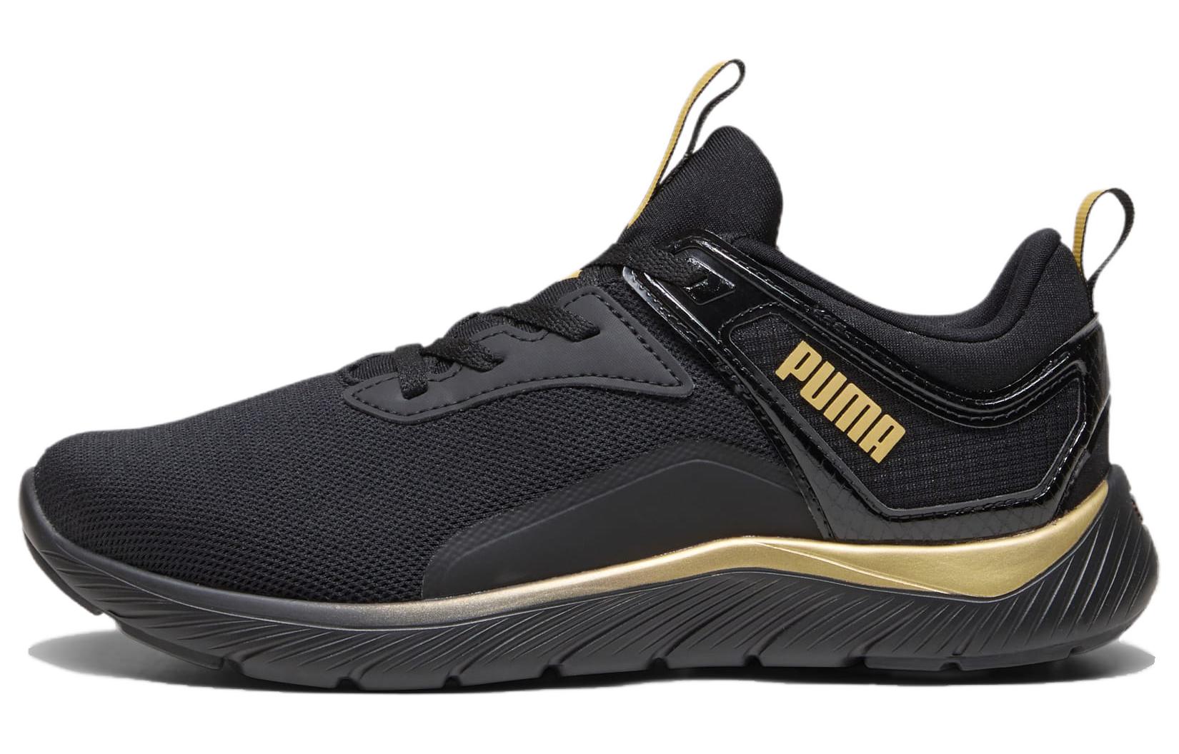 Buy (Women) Puma Puma Softride Remi Molten Metal 'Black Puma Gold ...
