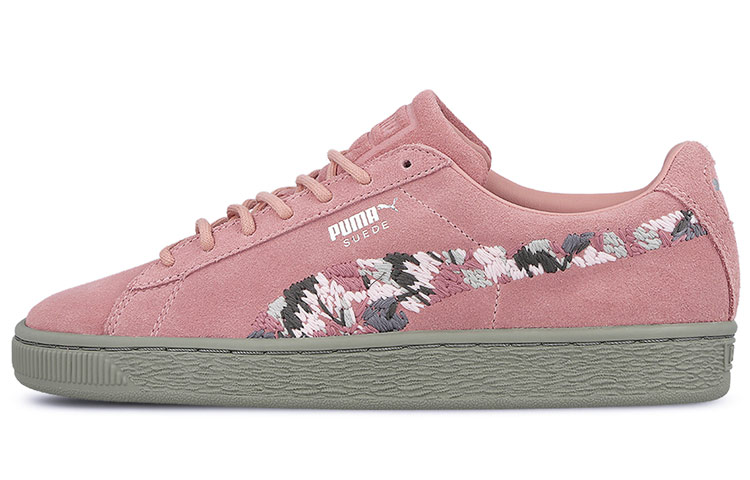 購買 Puma Suede Sunfade Stitch 輕便平衡 低筒休閒板鞋 女款 粉 - Novelship