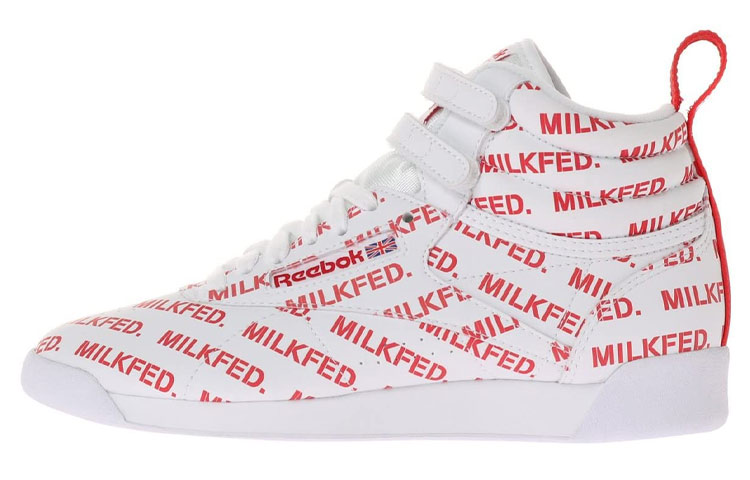 (Women) Reebok Milkfed x Freestyle Hi 'White Red Comfort' CN4555 ...