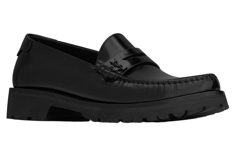 Comprar (Women) Saint Laurent Le Loafer Chunky Penny Slippers 'Black ...