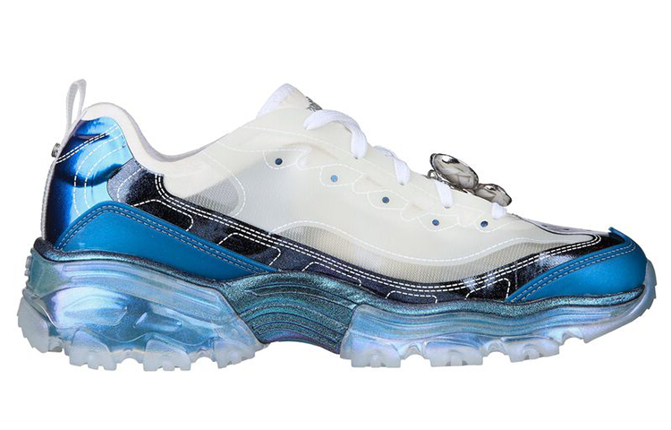 Buy (Women) Skechers DLITES Crystal 'Floating Lady - White Blue' 149745 ...