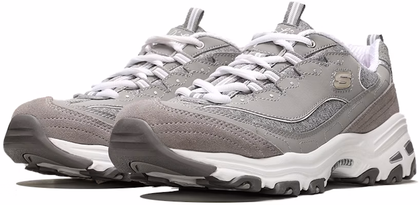(Women) Skechers D'Lites Low 'Grey' 11936‑GYW - 11936-GYW - Novelship (Women) Skechers D'Lites Low 'Grey' 11936‑GYW - 11936-GYW - Novelship