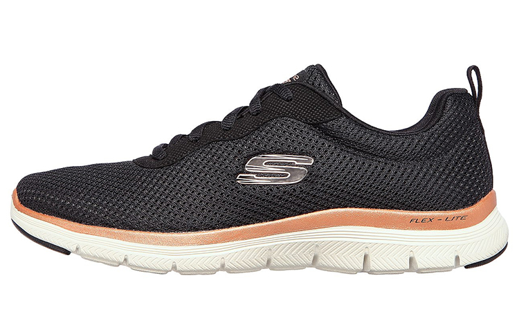 (Women) Skechers Flex Appeal 4.0 'Black Gold' 149303-BKRG - 149303-BKRG ...