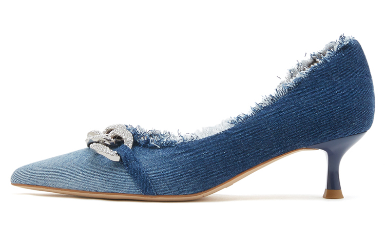 (Women) Staccato Pointed Toe Fabric Pumps 5cm 'Gradient Blue' S2130AQ3 ...