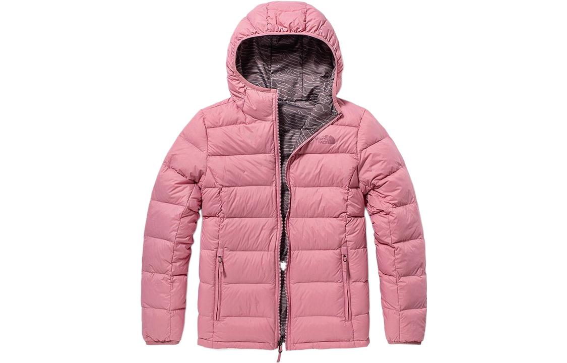 購買 (W) The North Face 粉色700羽絨外套帶Logo印花 NF0A5AY2-2V8 - Novelship