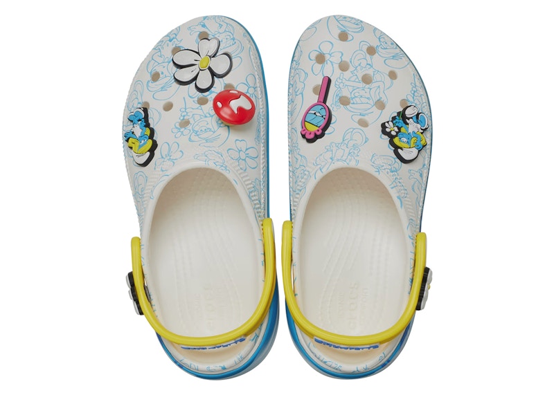 (Women) The Smurfs x Crocs Classic Platform Clog 'Smurfette' 210822-90H ...