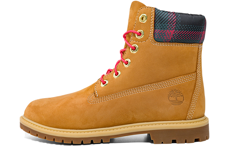 (Women) Timberland Heritage 6 Inch Waterproof Boots 'Wheat Nubuck with ...