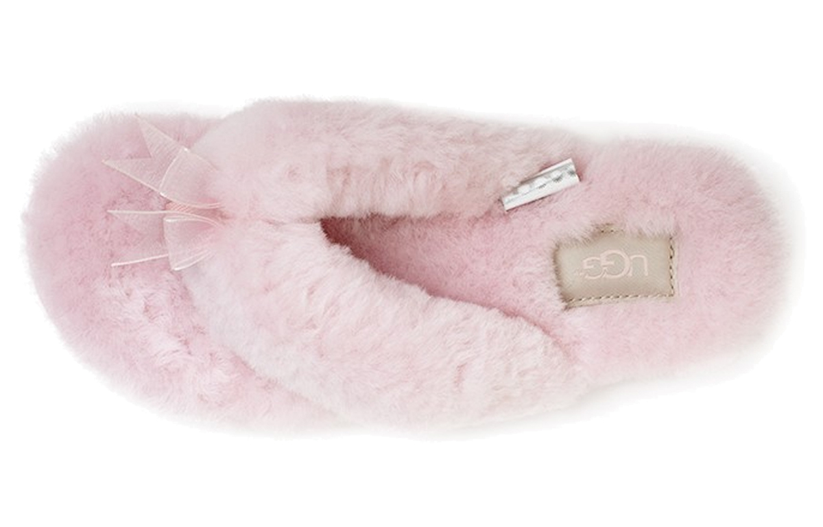 Buy (Women) UGG Fluff Flip Flop III 'Seashell Pink' 1100250-PINK - Novelship