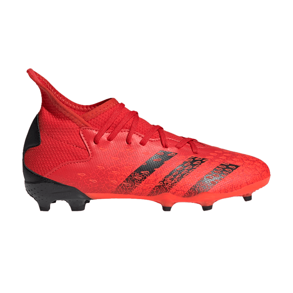 (Youth) adidas Predator Freak.3 FG J 'Demonscale - Solar Red' FY6282 ...