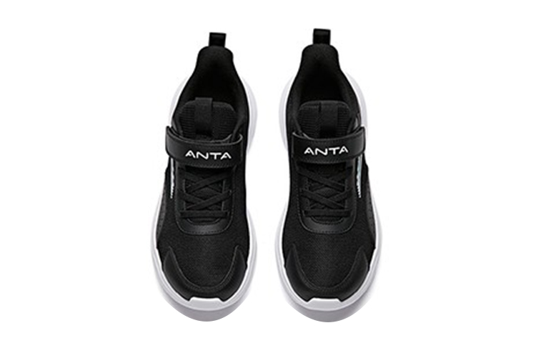 (Youth) Anta 'Magic Tape Mesh Comfort Black and White' A312135521B-1 ...