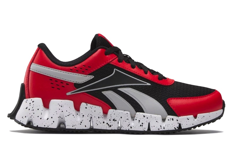 (Youth) Justin Fields x Reebok Zig Dynamica 2 Big Kid 'Vector Red Black ...