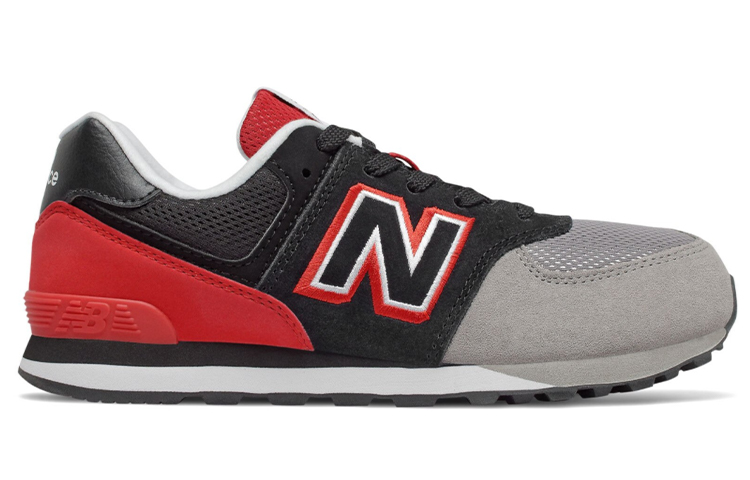 Beli (Preschool) New Balance 574 Shadow Logo Pack 'Black Red' GC574UPX ...