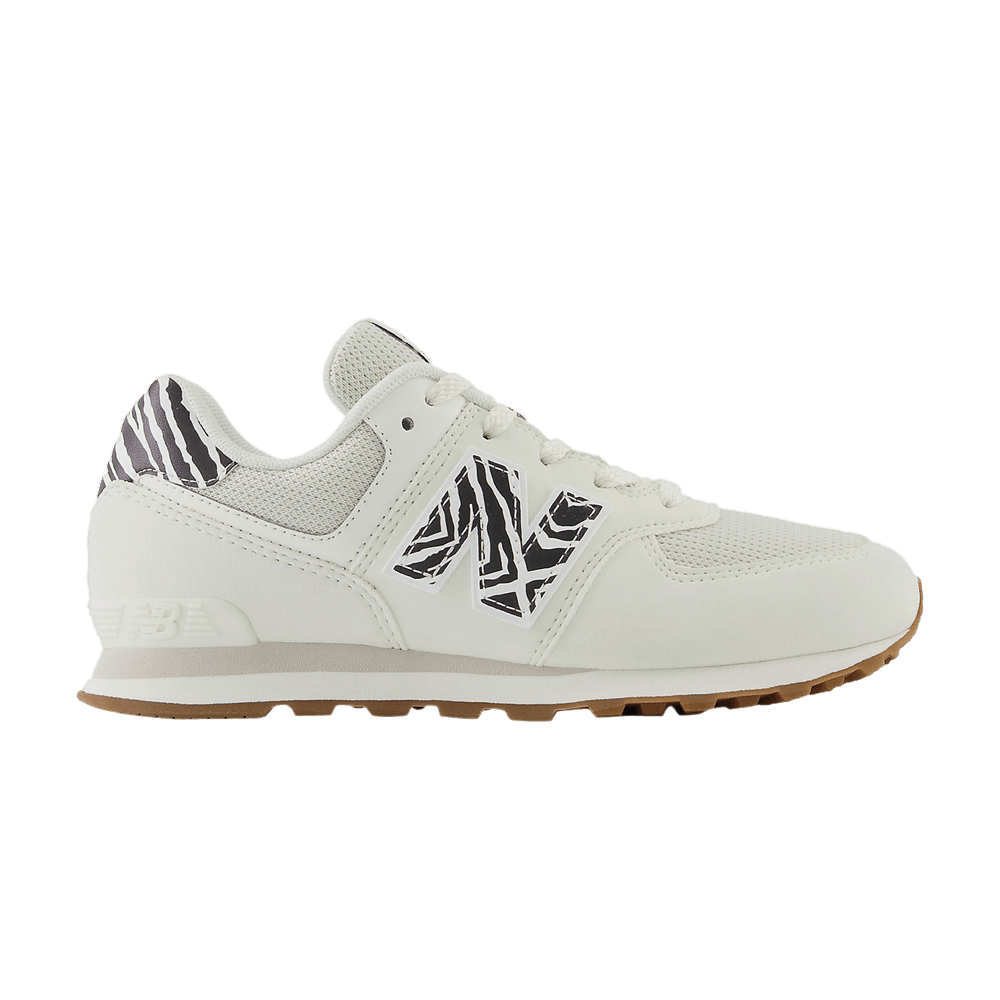 Beli (Youth) New Balance 574 Wide 'Sea Salt Zebra' PC574AS1-W - Novelship