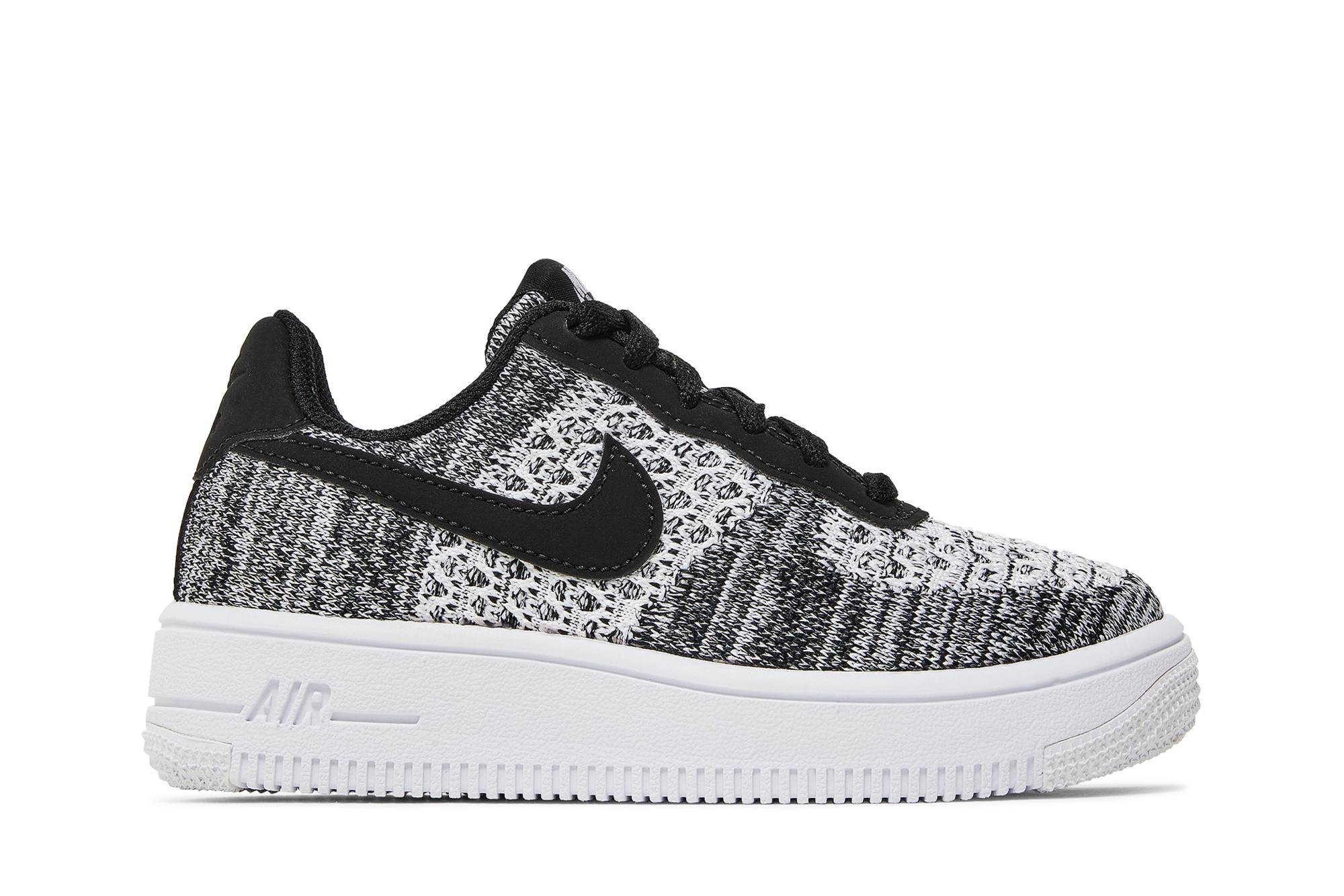(Youth) Nike Air Force 1 Flyknit 2.0 'Oreo' BV0063-001 - BV0063-001 ...