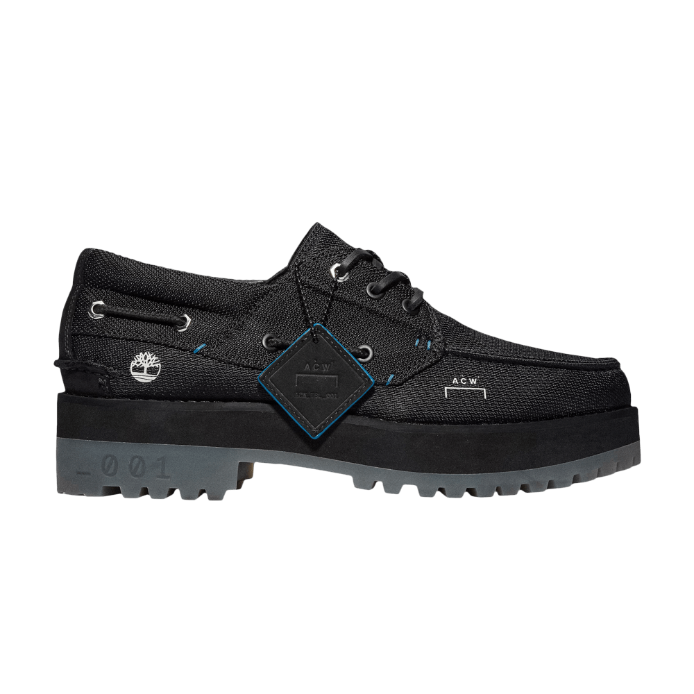A-Cold-Wall* x Timberland 3-Eye Lug Boat 'Future73 - Black' TB0A66W7 ...