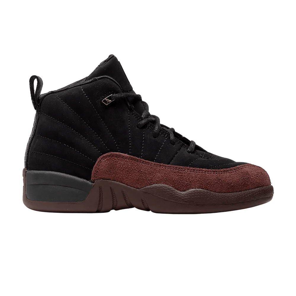 (Preschool) A Ma Maniére x Air Jordan 12 'Black/Burgundy Crush' FB2686 ...