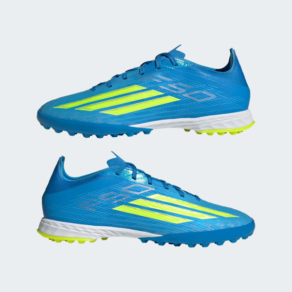 Beli adidas F50 Pro TF Soccer Cleats Lucid Ray Blue/Team Solar Yellow 2 ...