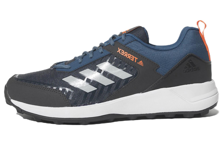 購買 adidas Garo Trek 21 舒適 耐磨 低筒 跑步鞋 男款 黑藍 - Novelship