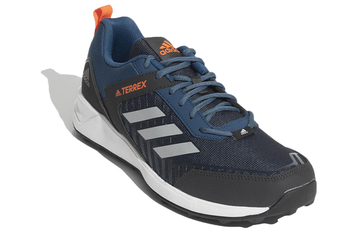 購買 adidas Garo Trek 21 舒適 耐磨 低筒 跑步鞋 男款 黑藍 - Novelship