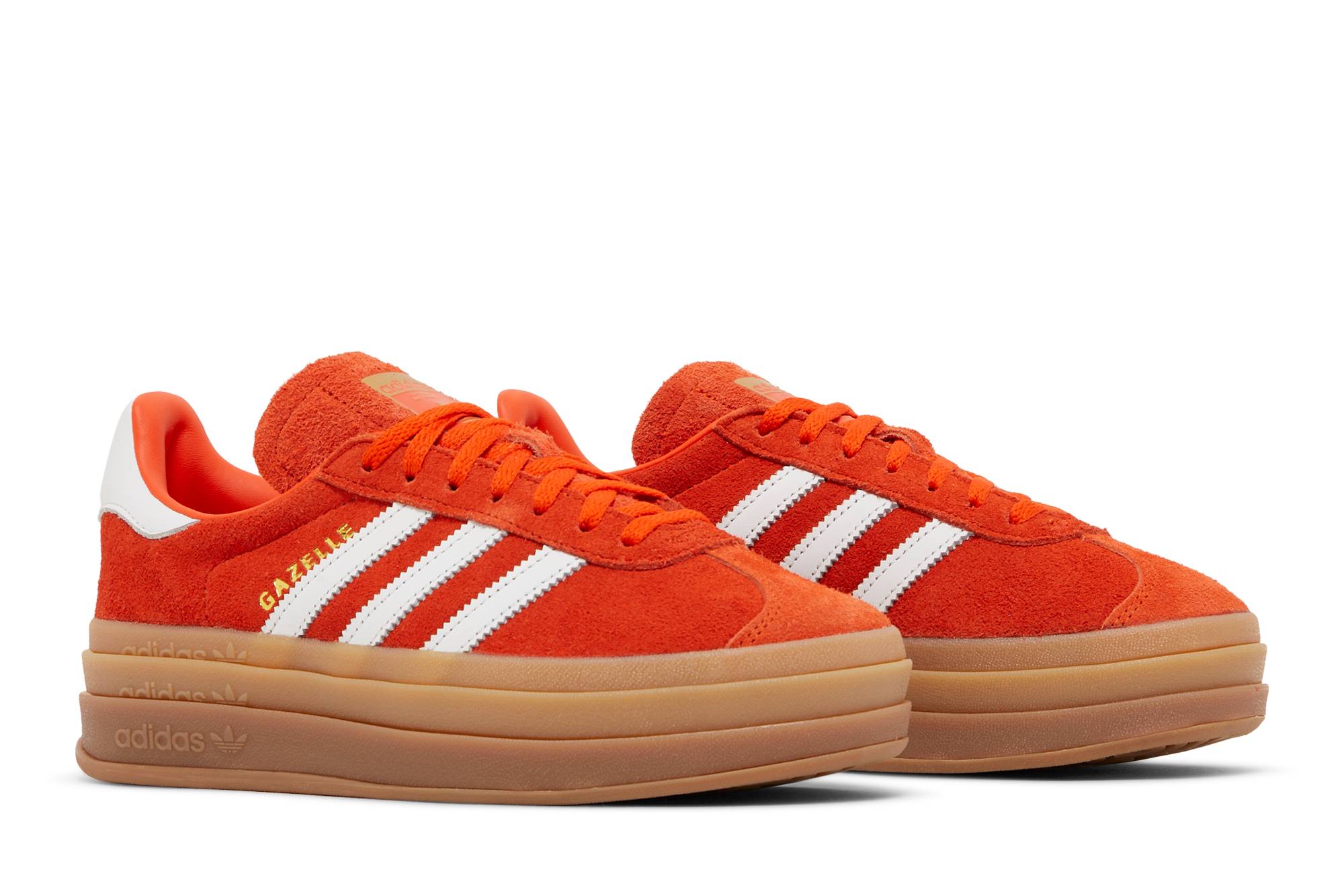 (Women) adidas Gazelle Bold 'Collegiate Orange Gum' IG8672 - IG8672 ...