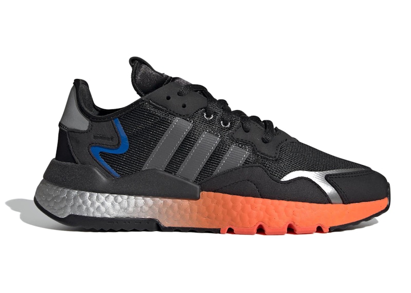 Buy adidas Nite Jogger Black Orange Silver FY3686 - Novelship