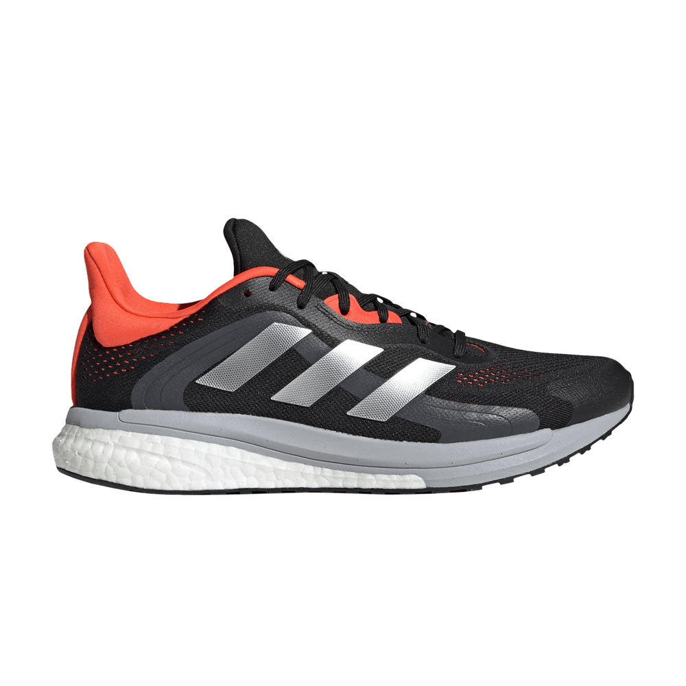 adidas SolarGlide 4 ST 'Black Solar Red' FY4108 - FY4108 - Novelship