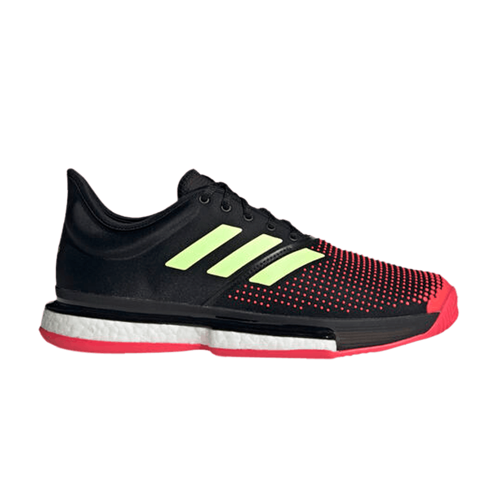 adidas SoleCourt 'Black Yellow Red' AH2131 - AH2131 - Novelship