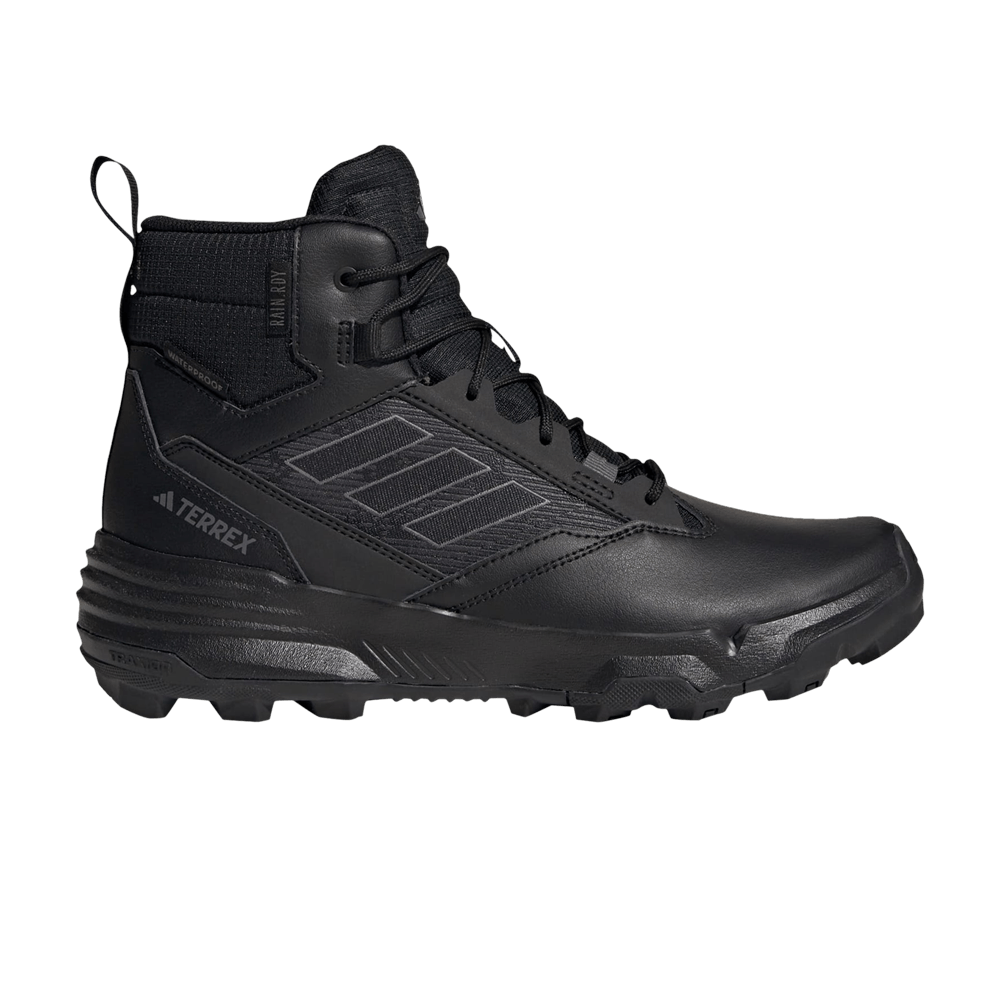 adidas Terrex Unity Leather Mid Rain.RDY 'Black Grey' 2023 IF4977 ...