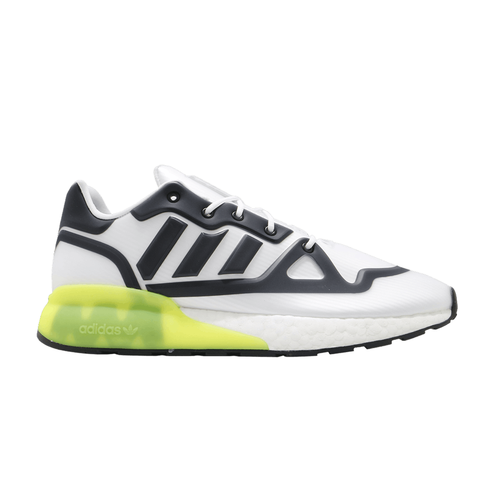 adidas ZX 2K Boost Futureshell 'White Acid Yellow' G55509 - G55509 ...