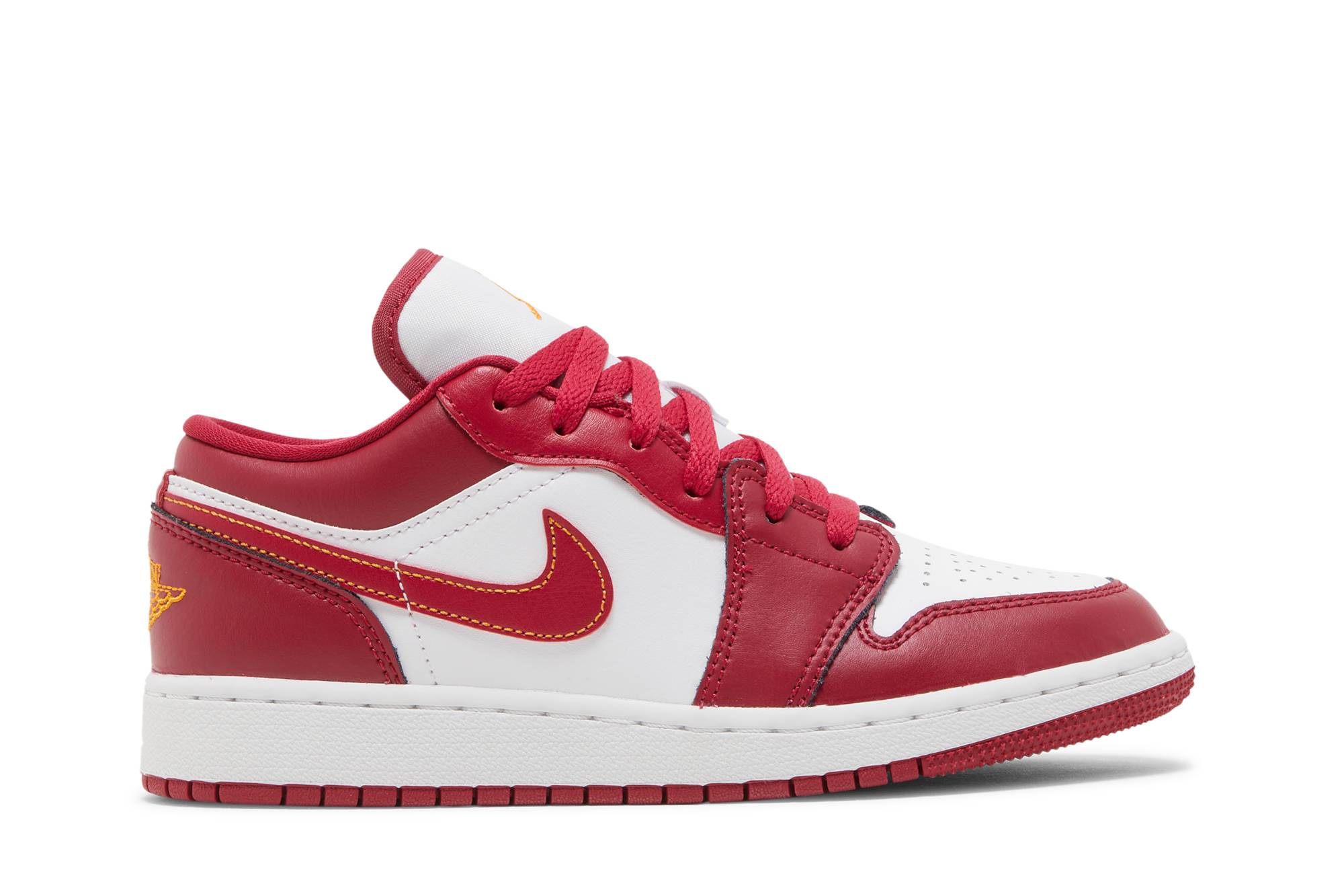 Air Jordan 1 Low 'Cardinal Red' (GS) - 553560-607 - Novelship
