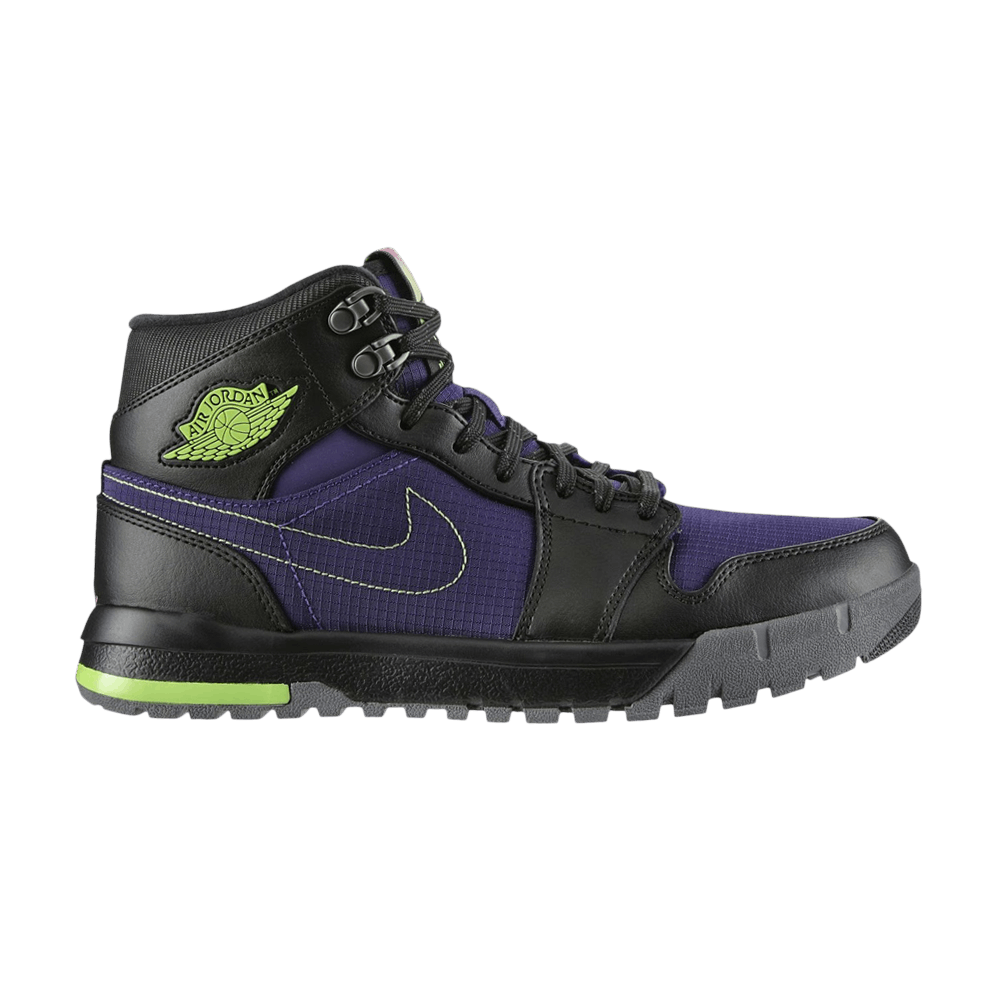 Buy Air Jordan 1 Trek 'Court Purple Black Flash Lime' 616344-505 ...