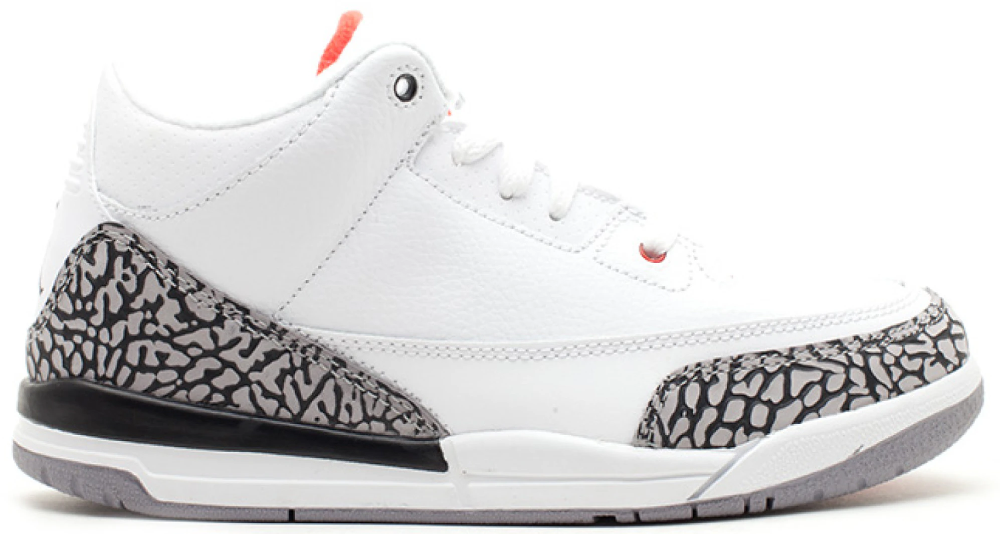 (Preschool) Air Jordan 3 Retro 'White' 429487‑105 - 429487-105 - Novelship (Preschool) Air Jordan 3 Retro 'White' 429487‑105 - 429487-105 - Novelship