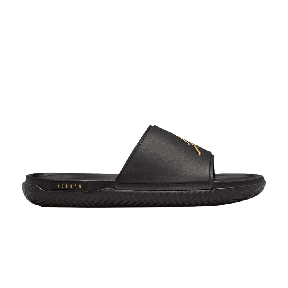 Air Jordan Jumpman Slide 'Black Metallic Gold' FQ1598-007 - FQ1598-007 ...