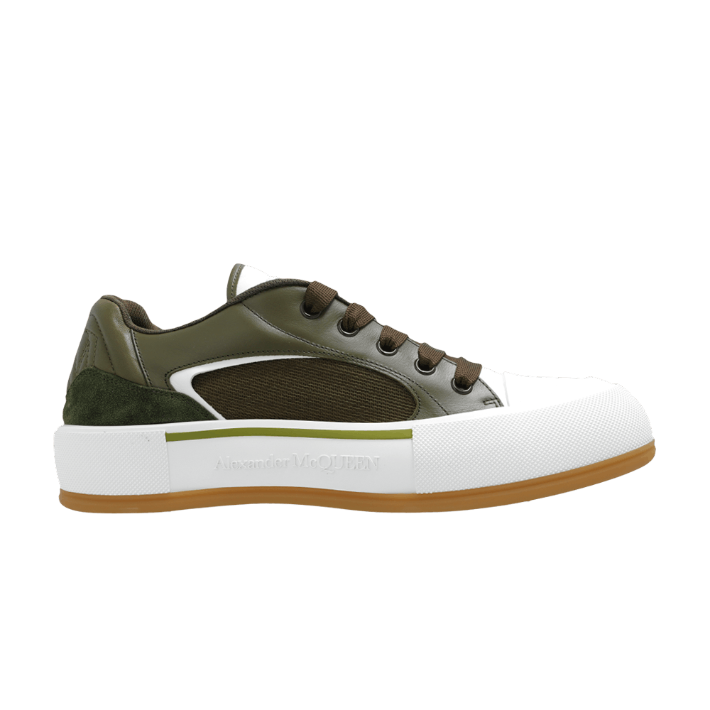 Alexander McQueen Skate Deck Plimsoll Low 'Khaki' 777242-W4SS3-3479 ...