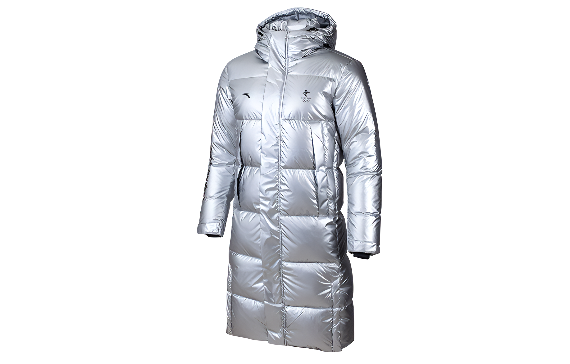 Comprar Anta Silver Puffer Jacket with Logo and Zipper 15940970-2 ...
