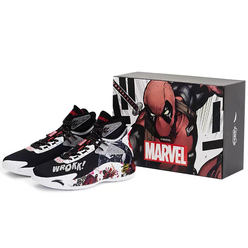 Anta Li-Ning Way of Wade 5 Marvel Collaboration 'Deadpool' 112041101s ...