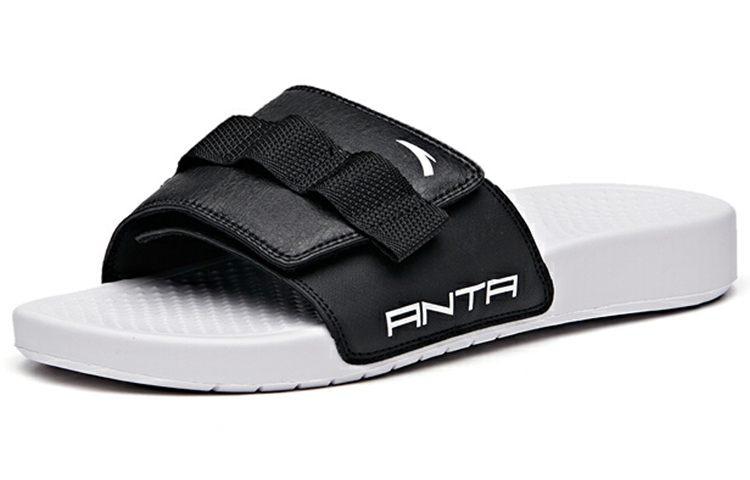 Buy Anta Sport Slides 'White Black' 912036965-1 - Novelship