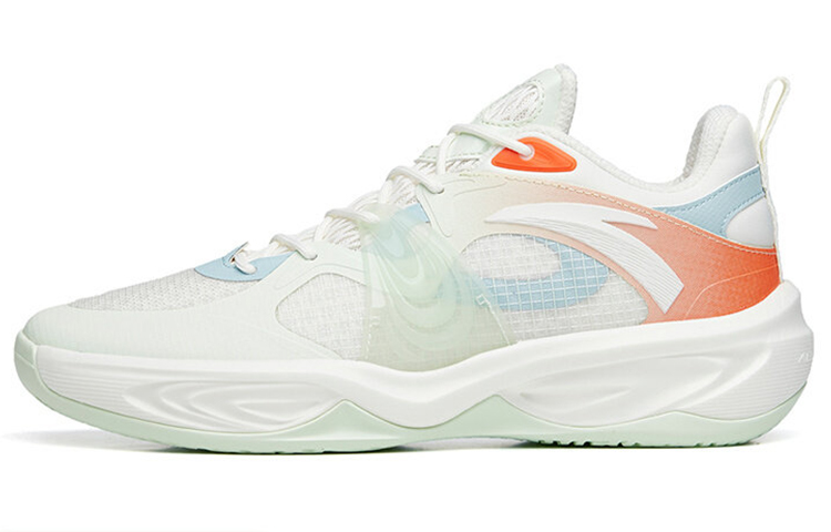 안타 윈드 케이브 3 '화이트 그린 오렌지' 112231605-2 구매하기 - 노블쉽