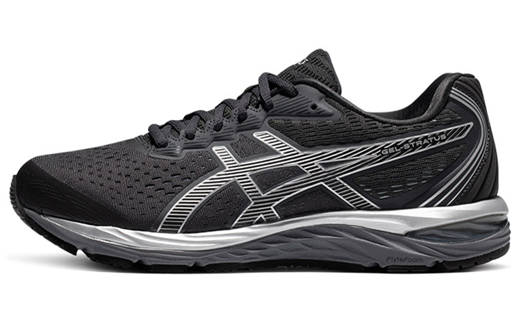 ASICS Gel-Stratus Low-Top Black/Grey 1011B428-021 - 1011B428-021 ...